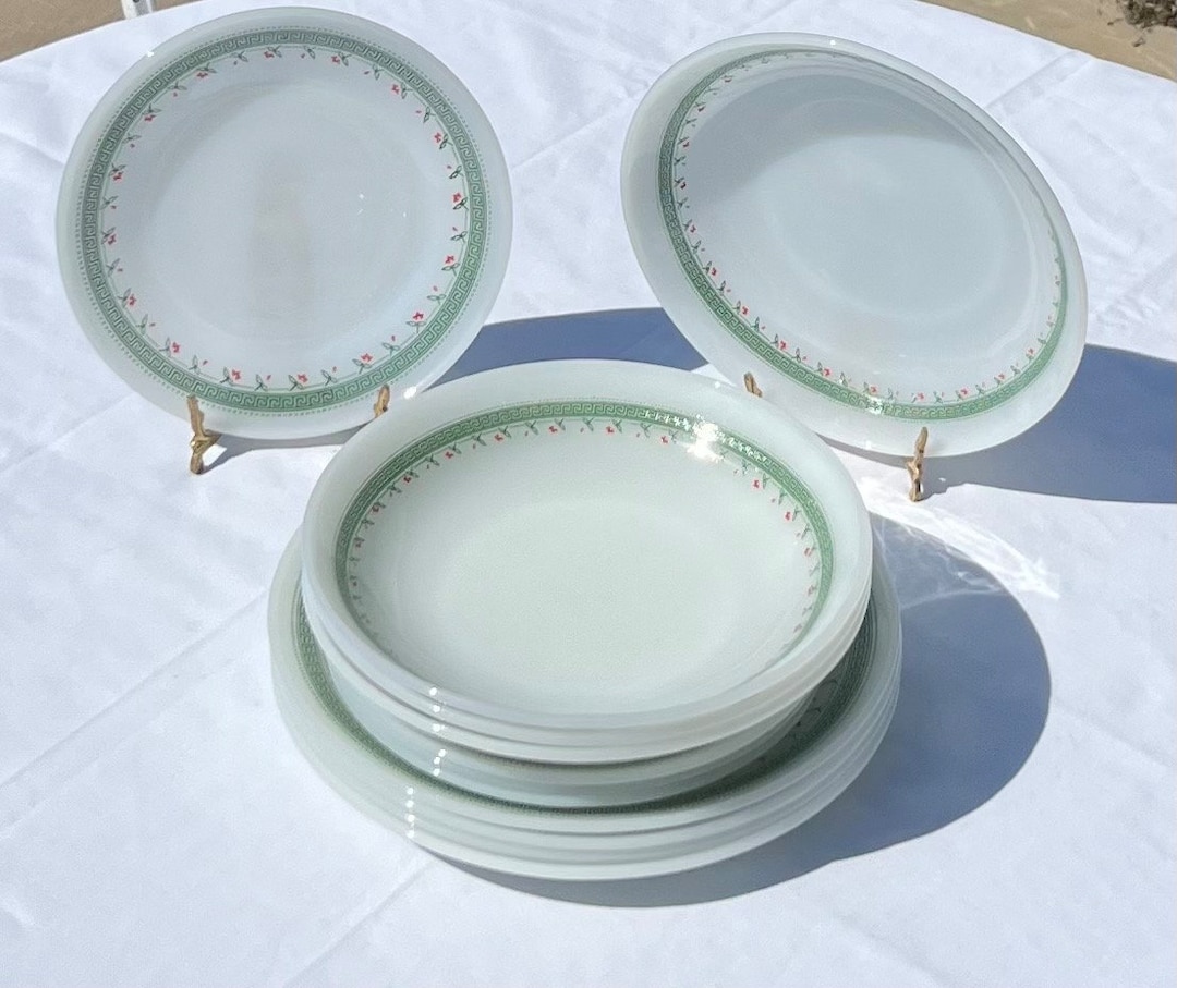 Vintage Termocrisa Milk Glass Mexican Dinnerware - Etsy