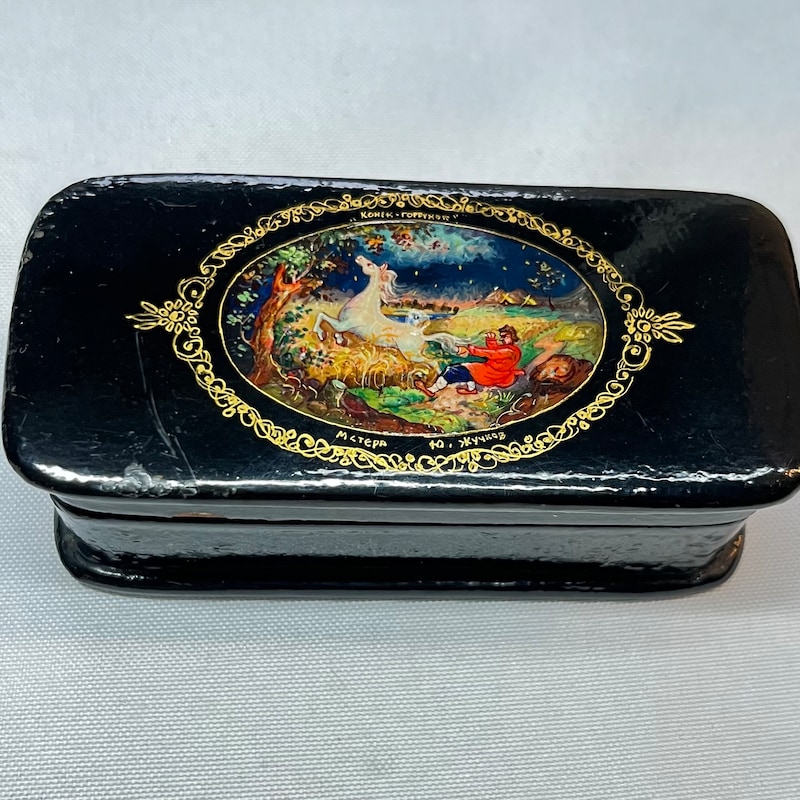 Russian Lacquer Boxes - Etsy