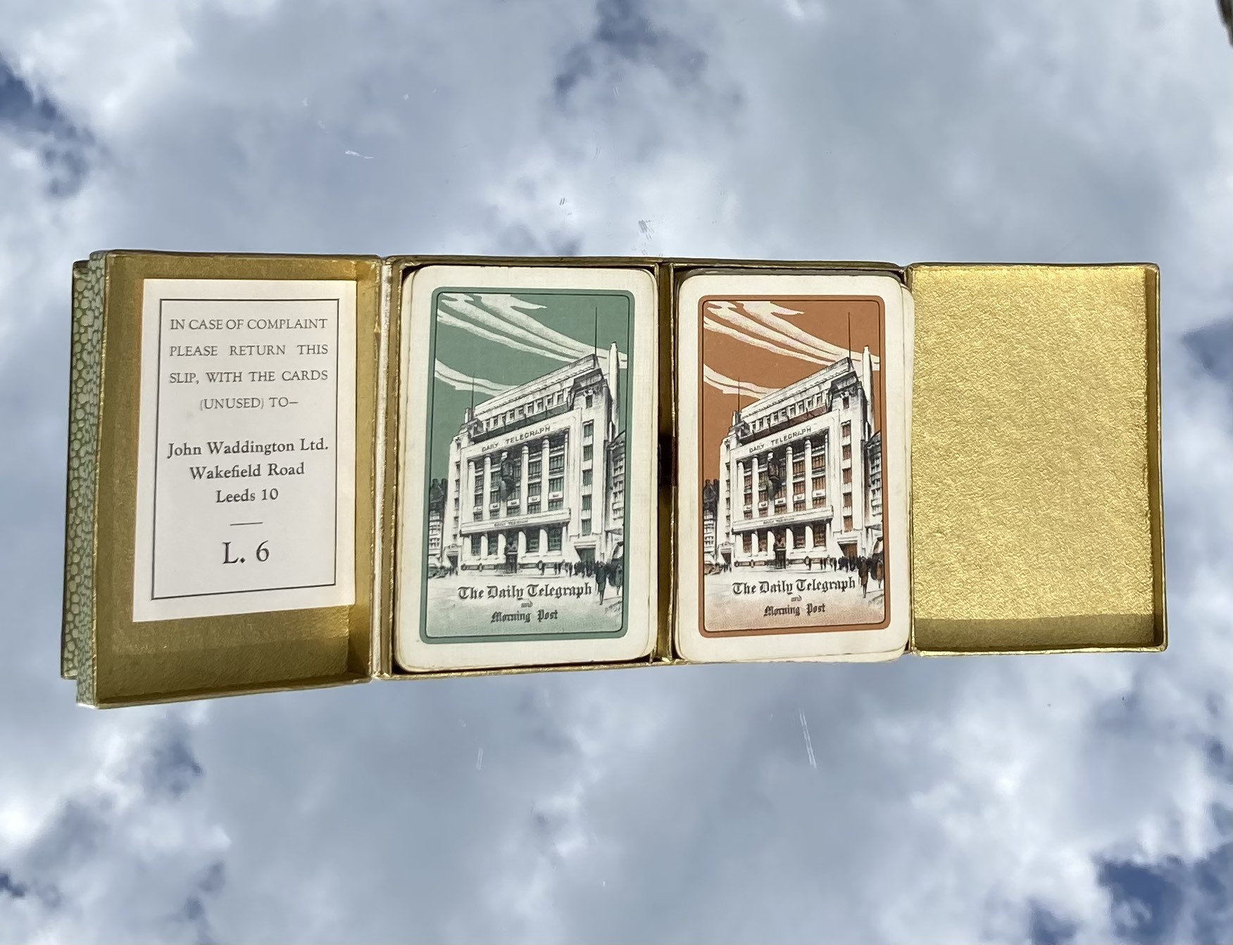 Vintage Waddingtons Playing Cards in Original Owners Box - Etsy