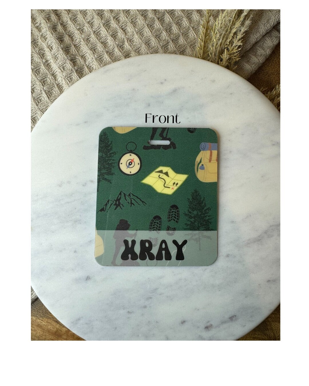 Custom Lightweight Hiking Badge Buddy ID Badge Marker Parker Badge ...