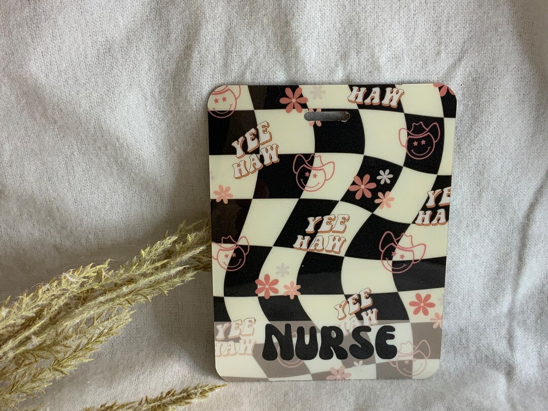 Custom Lightweight Retro Western Badge Buddy | ID Badge | Marker Parker ...