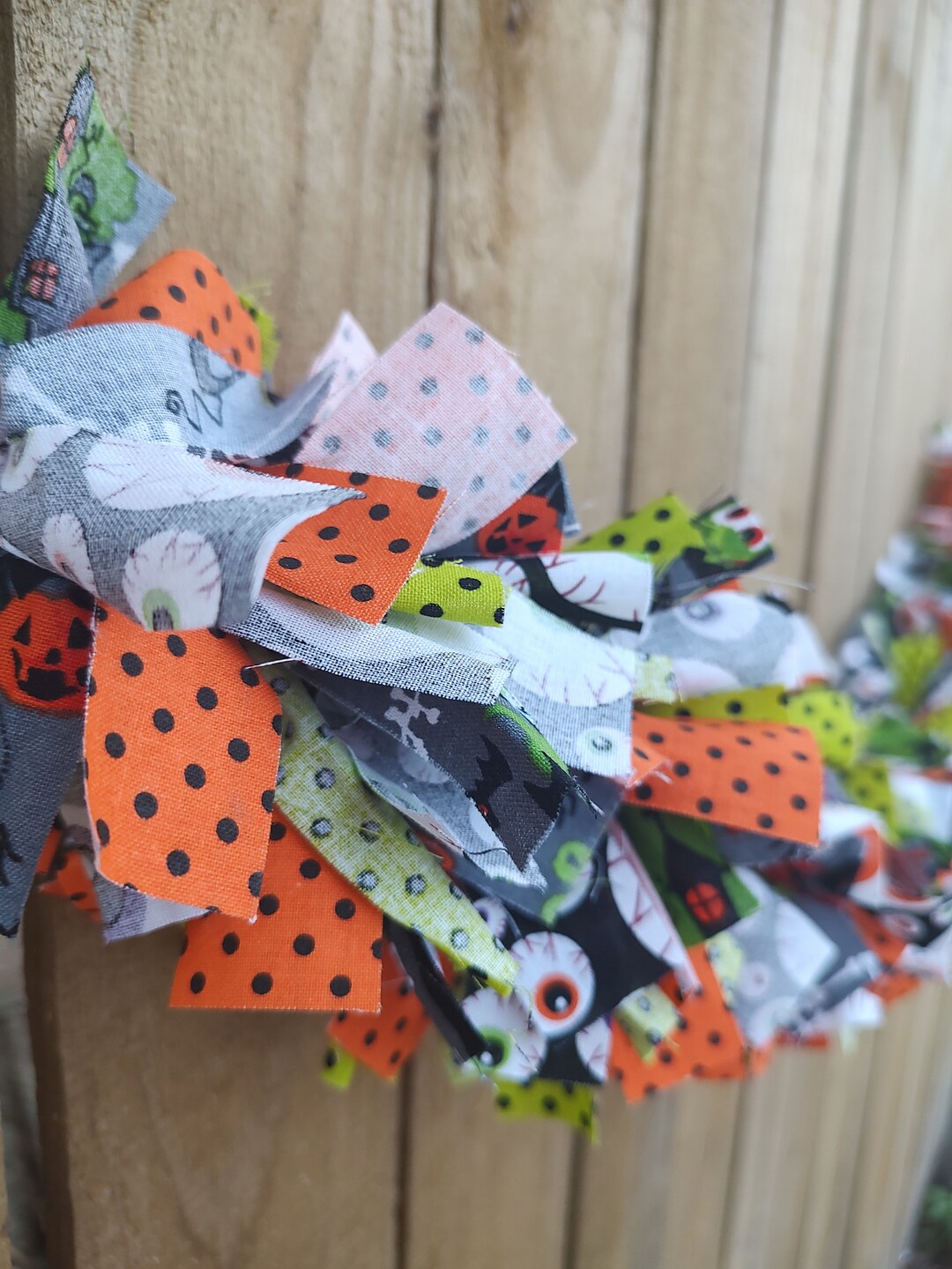 3 FT Halloween Frankenstein Monster Ghost Skeleton Evil Eye Polka Dot ...