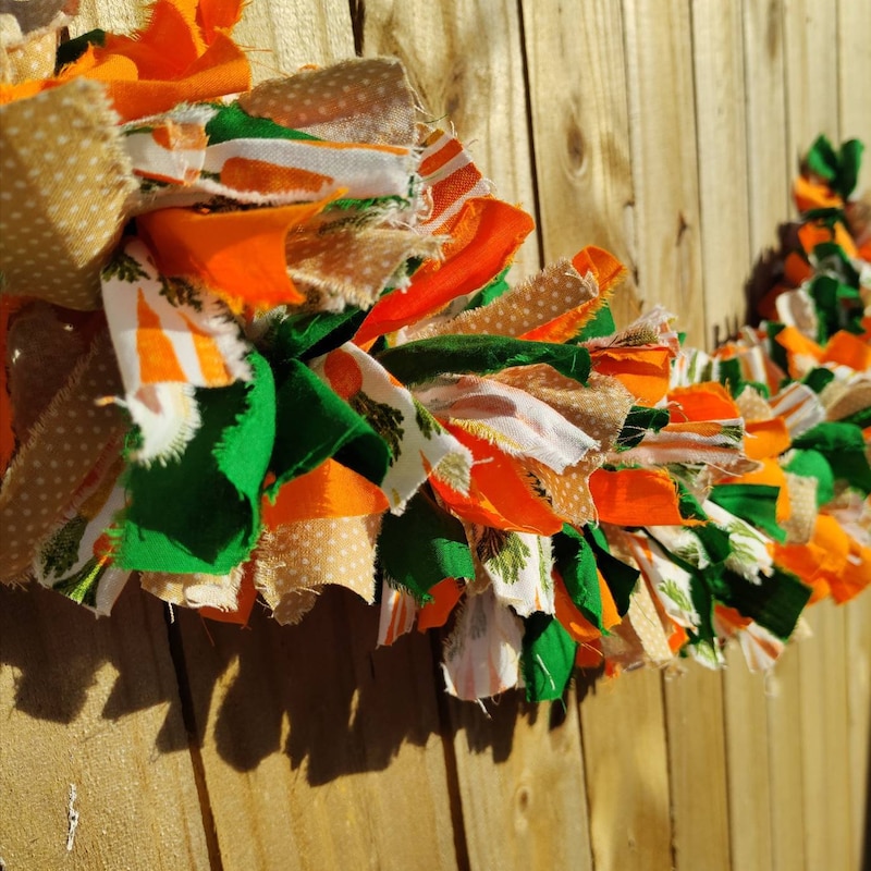 Rag Garland - Etsy