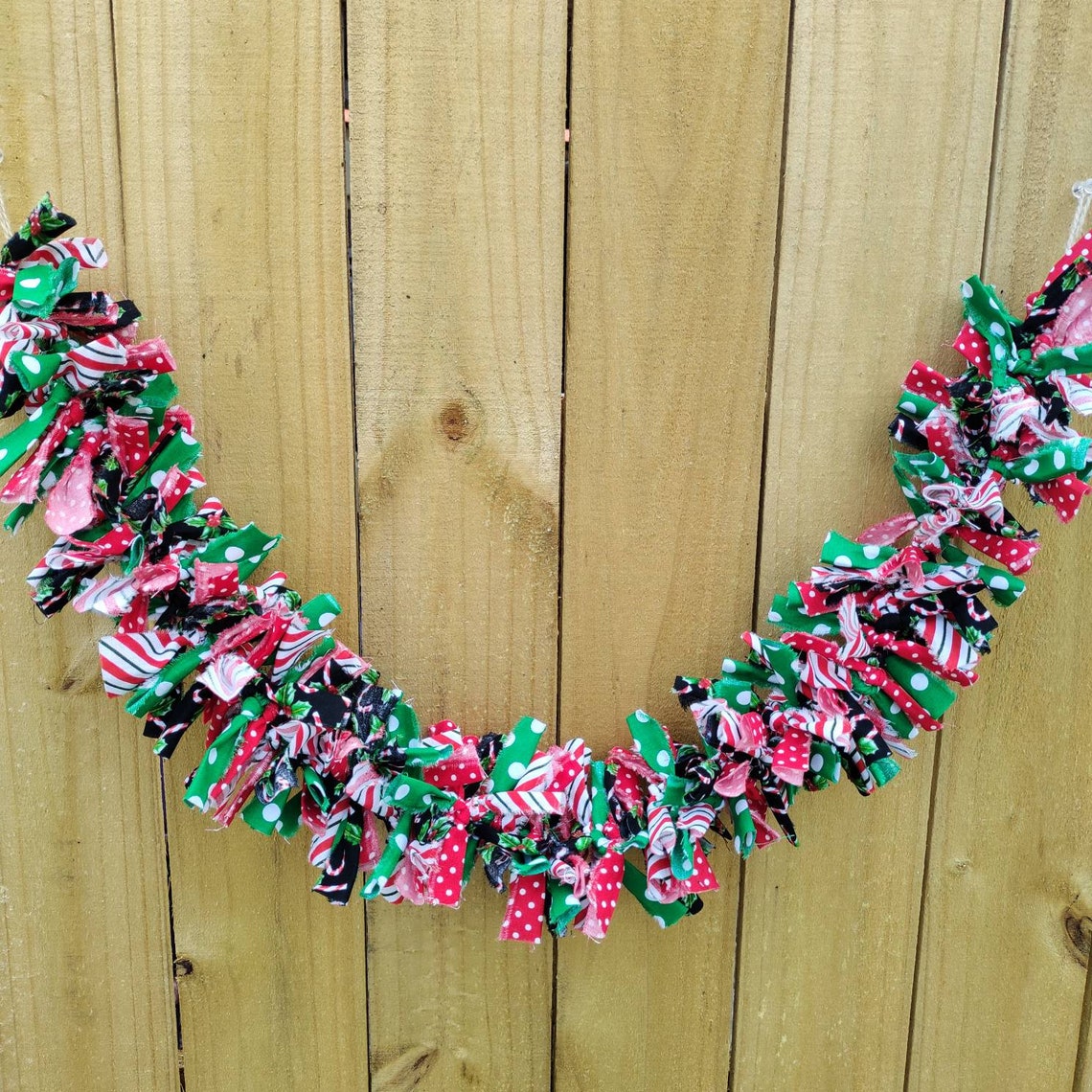3 FT Christmas Farmhouse Candy Cane, Peppermint, Holly Berry, Red ...