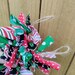 3 FT Christmas Farmhouse Candy Cane, Peppermint, Holly Berry, Red ...
