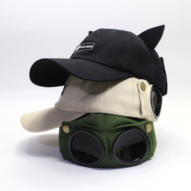 Cat Aviator Baseball Cap - Etsy