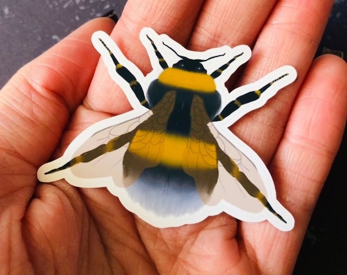 Bee Sticker - Etsy