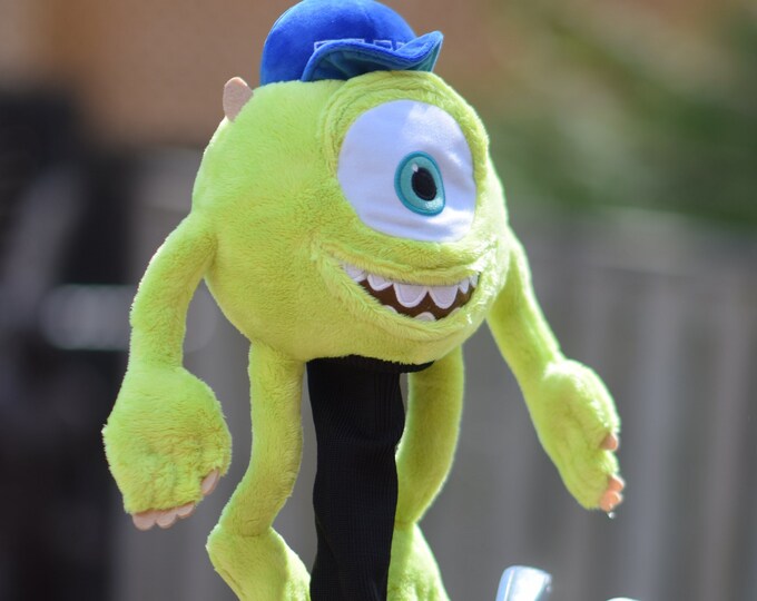 Mike Wazowski Driver Golf Head Cover | Monsters Inc Golf Head Cover - Etsy