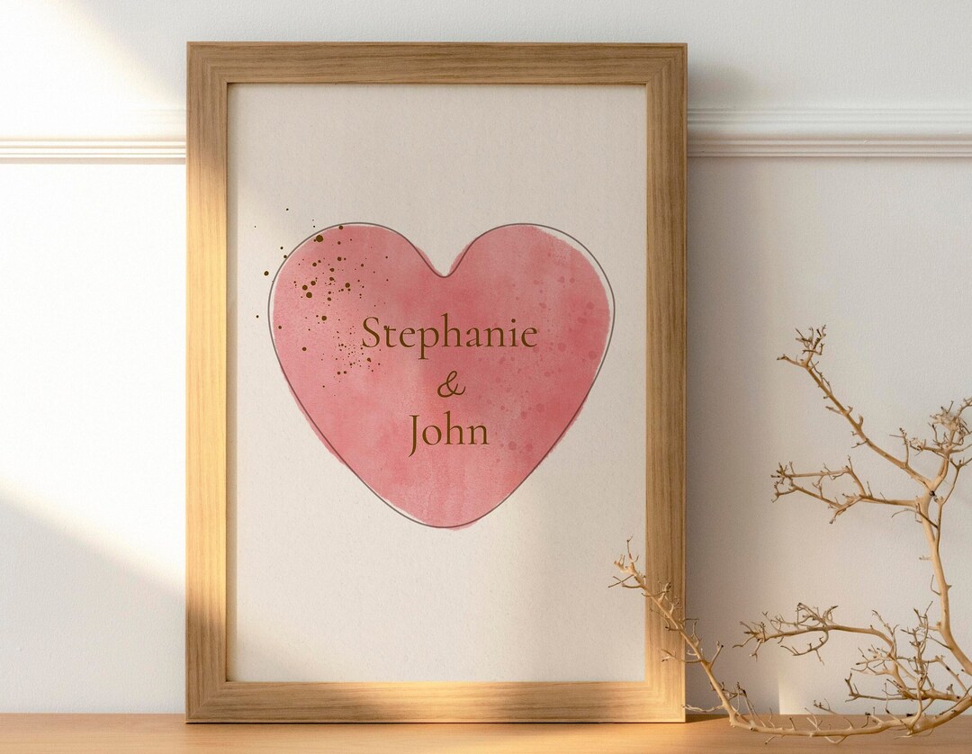 Trending Now Custom Name Sign Couples Gift, Digital Products Do It ...