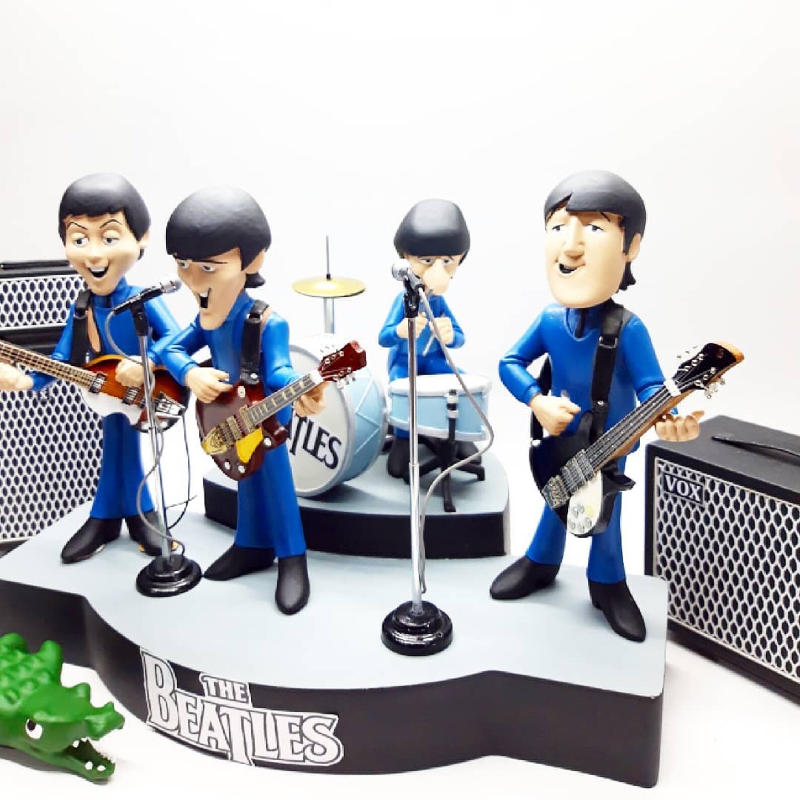 Action Figures Statue the Beatles Paul Mccartny,john Lennon,ringo Starr ...