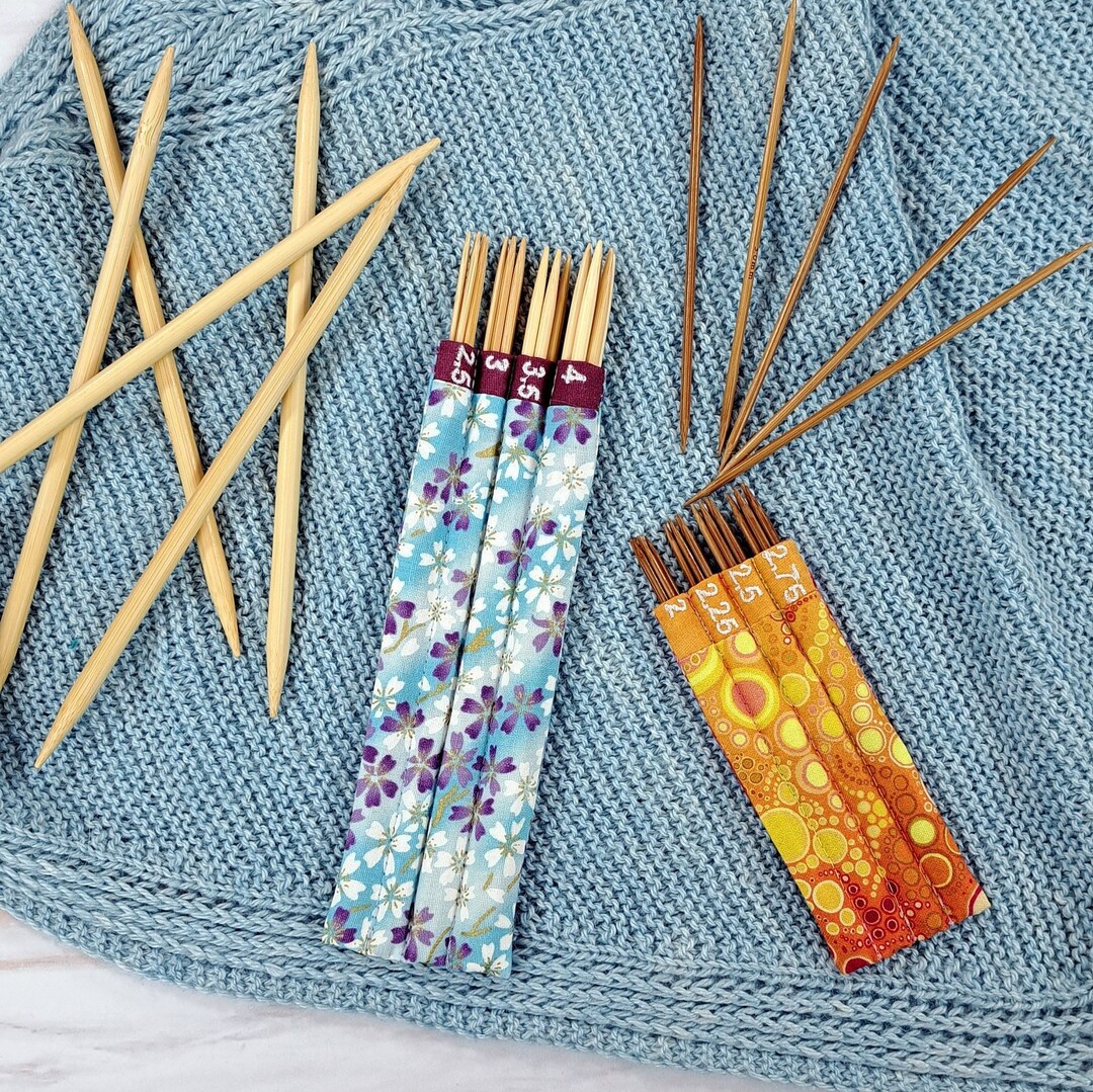 Custom-made Double-pointed Knitting Needle Case - Etsy