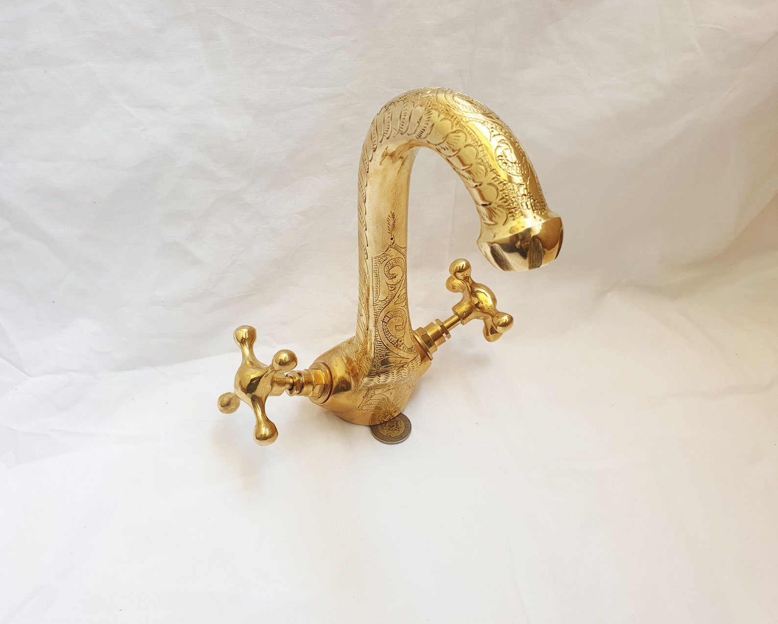 Moroccan Brass Faucet - Moroccan Bathroom - Moroccan Handmade Faucet ...