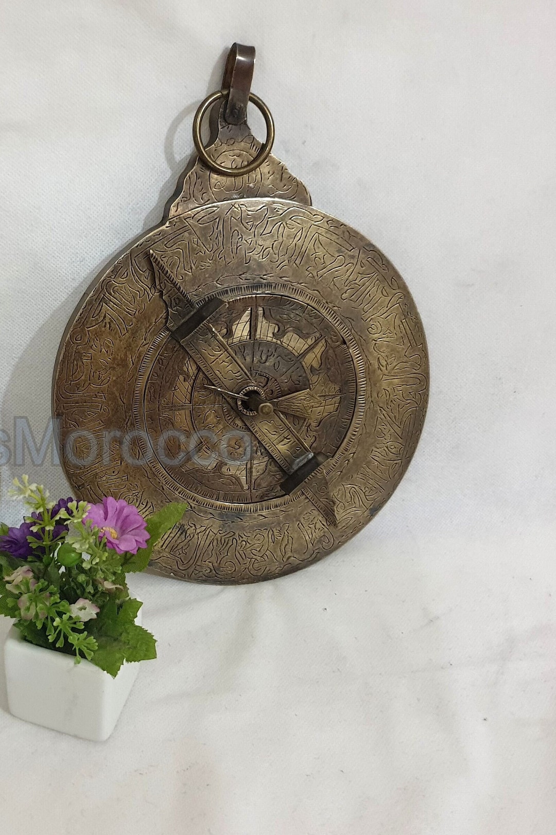 Engraved Brass Astrolabe – Islamic Persian Style Replica - Etsy