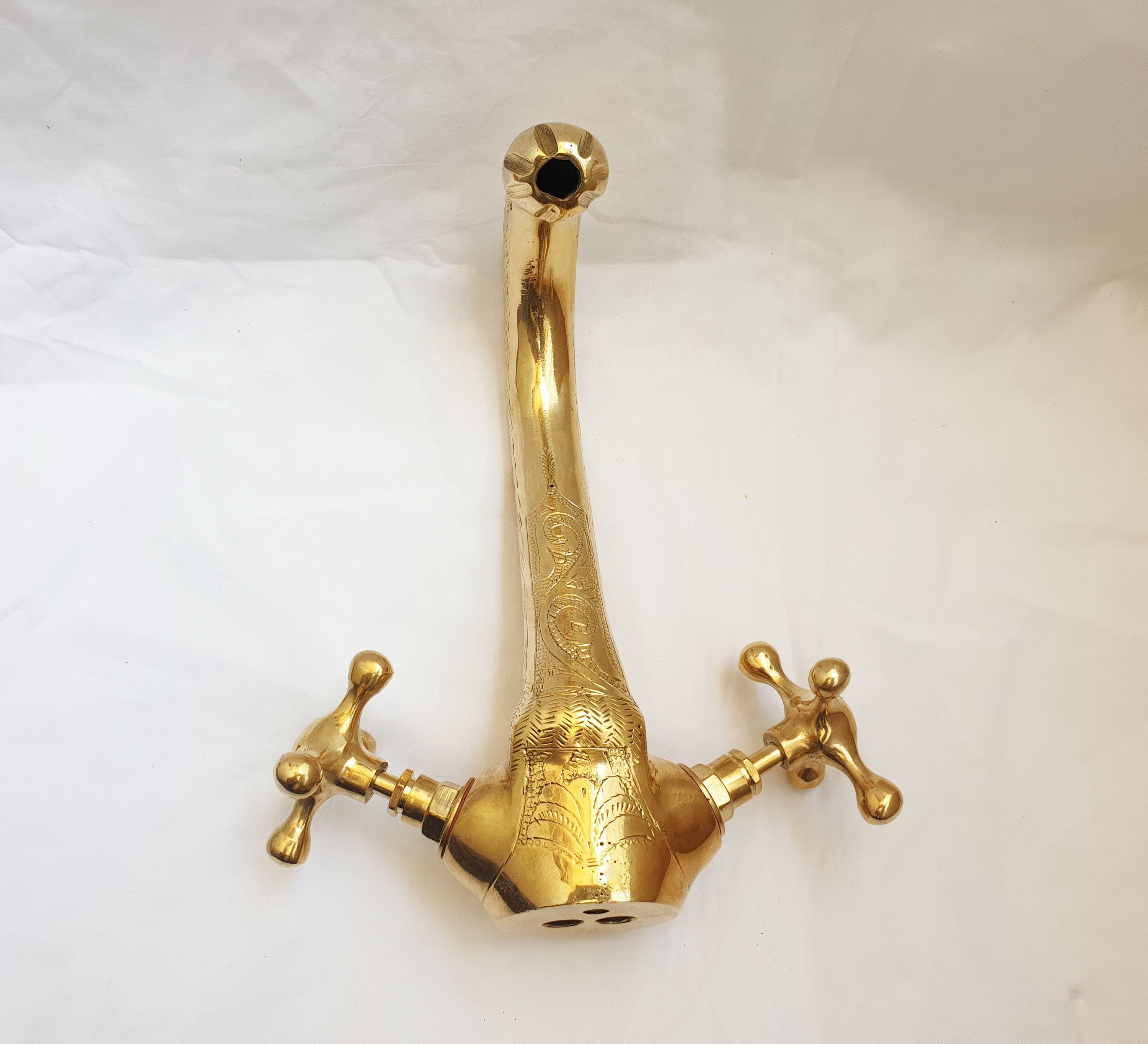 Moroccan Brass Faucet - Moroccan Bathroom - Moroccan Handmade Faucet ...