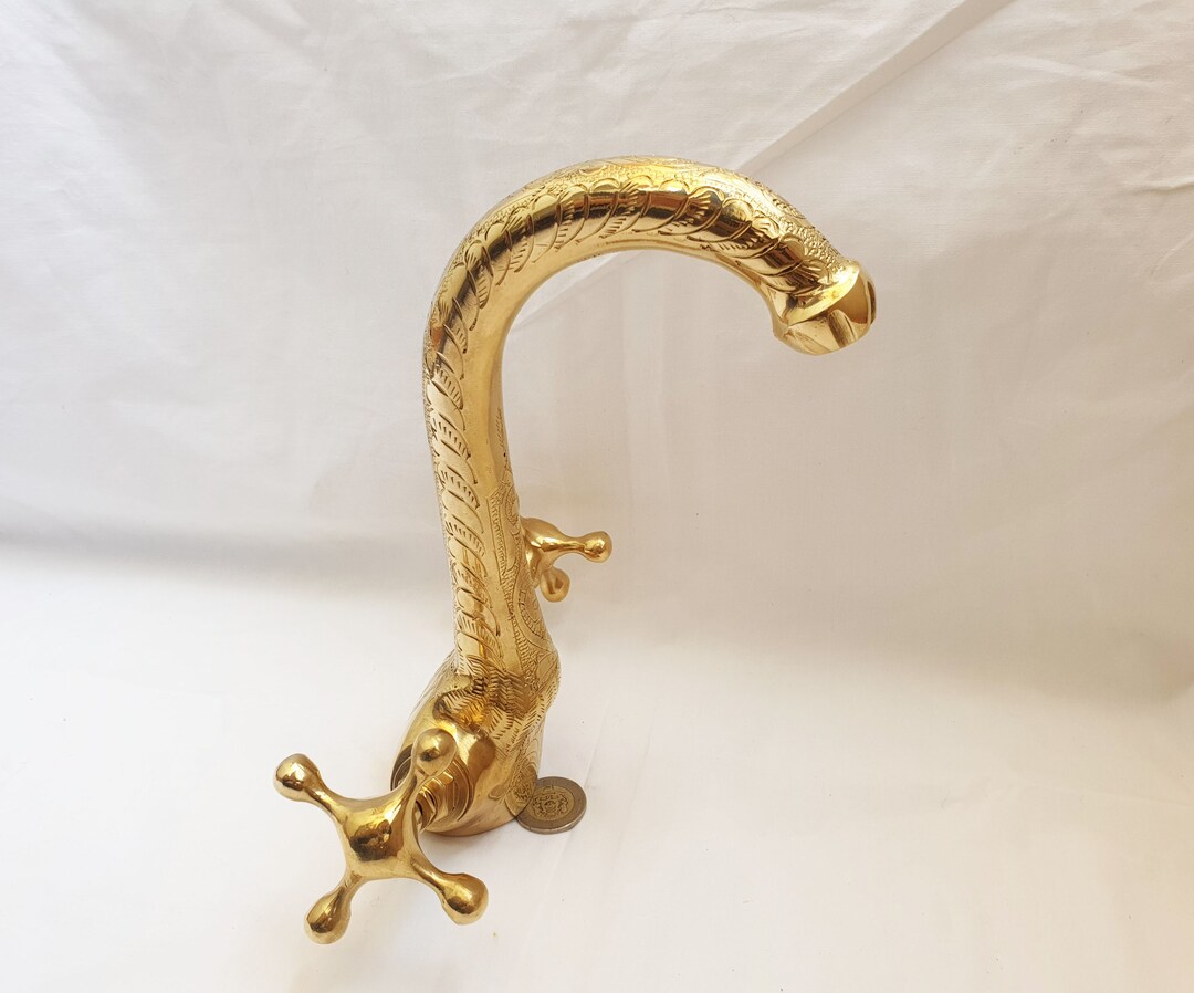 Moroccan Brass Faucet - Moroccan Bathroom - Moroccan Handmade Faucet ...