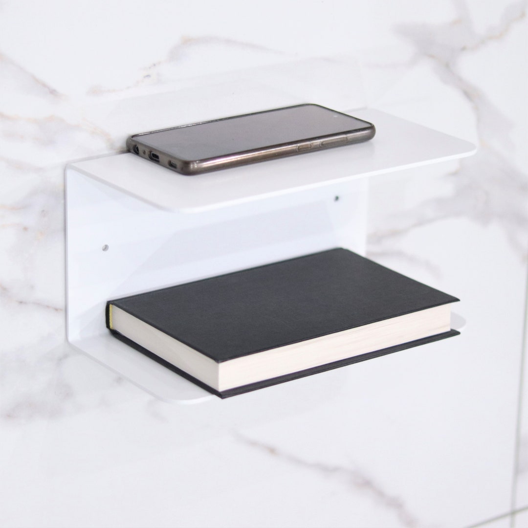 Bathroom Shelf Wall Mounted Shelves, Minimalism Style Flat Shelf ...
