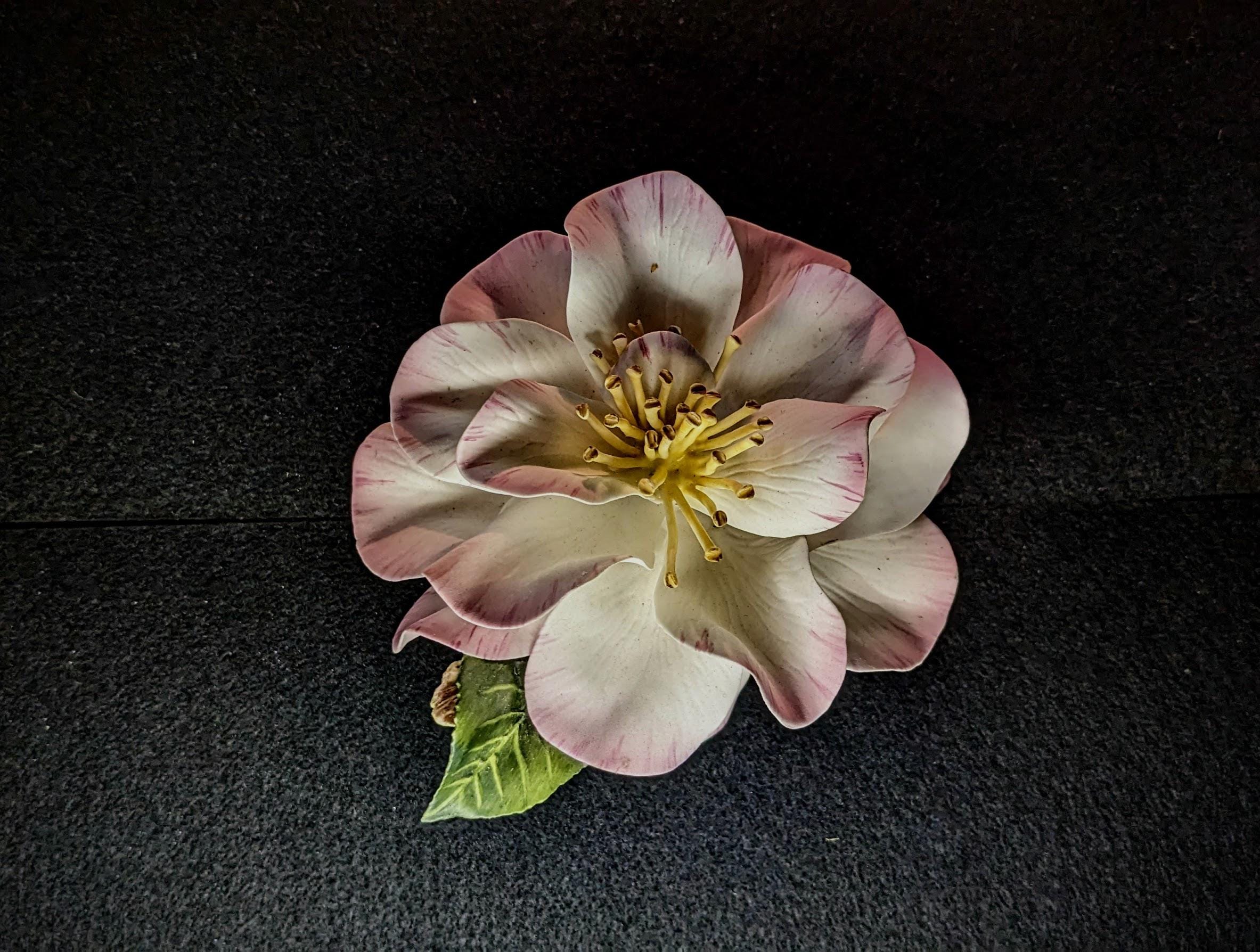 Boehm Porcelain Pink Rose - Etsy