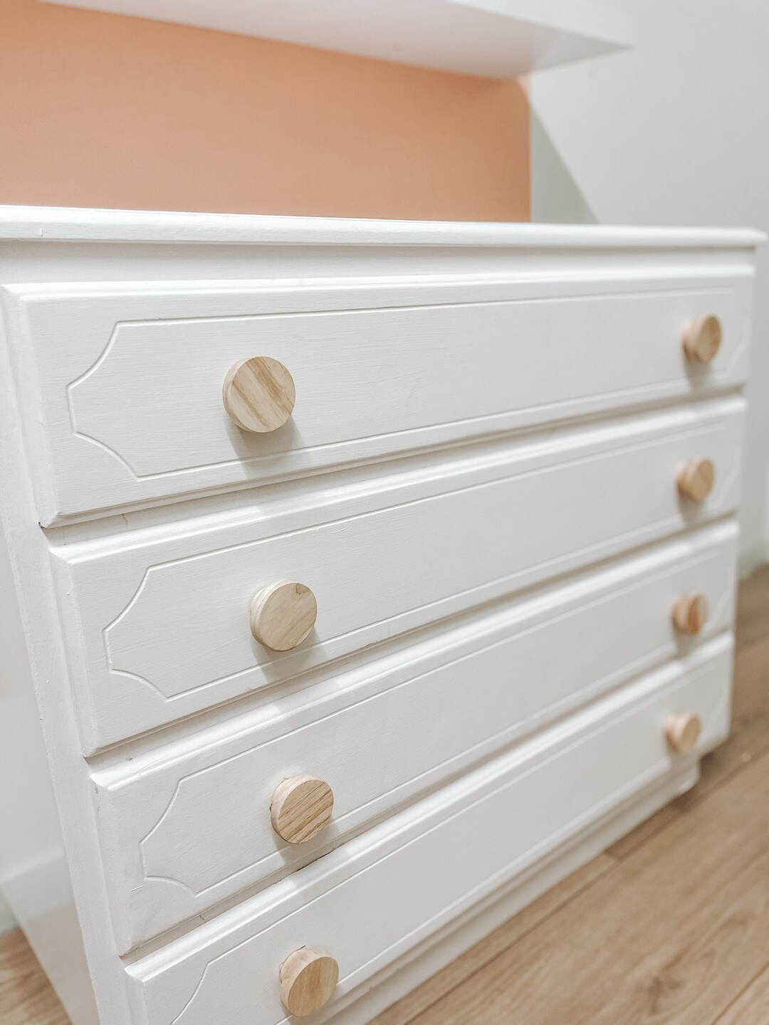 Natural Wood Drawer Handles Knobs Pulls. Flat Top Drawer Handles. CHEAP ...
