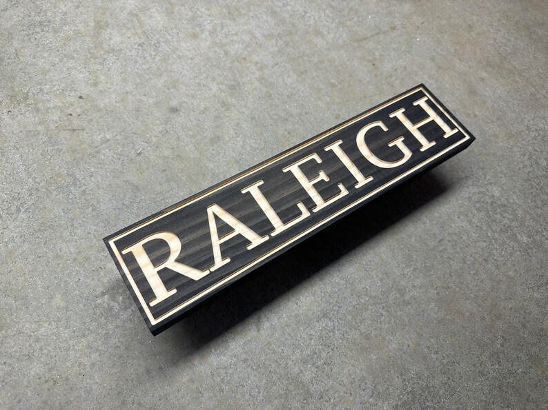 Raleigh North Carolina Indoor Wood Sign - Etsy