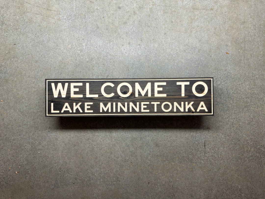Lake Welcome Sign custom, Personalized for Cabin, Lake Home - Etsy