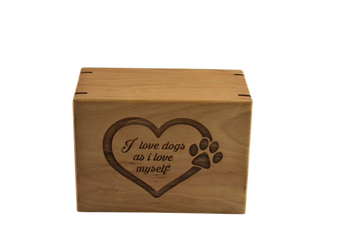 Custom Pet Urn for Dogs Pet Urns for Ashes Personalized Wood - Etsy