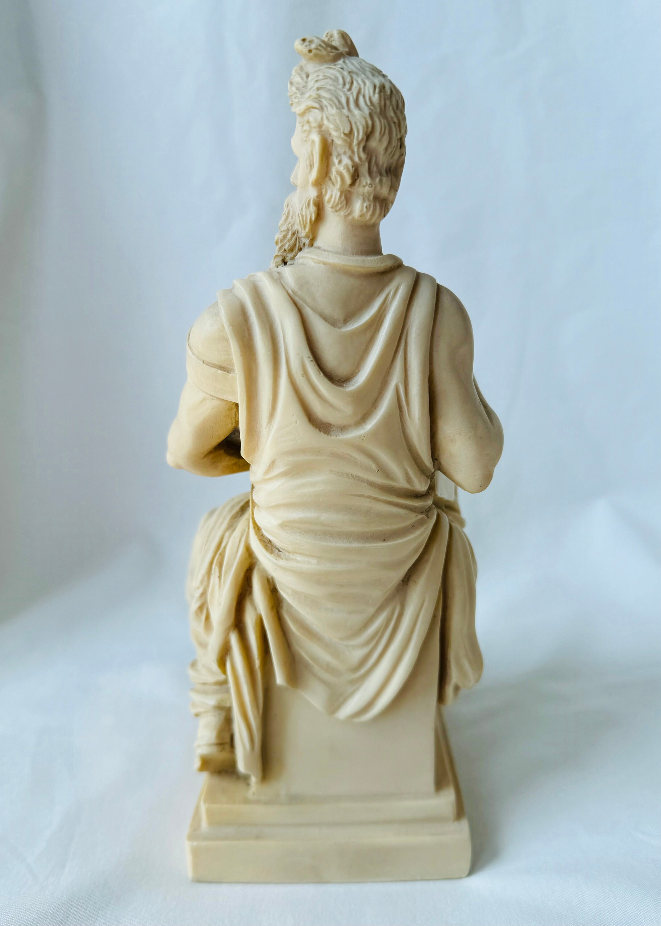 Gino Ruggeri Resin Sculpture of Moses Mose Signed Vintage Italian ...