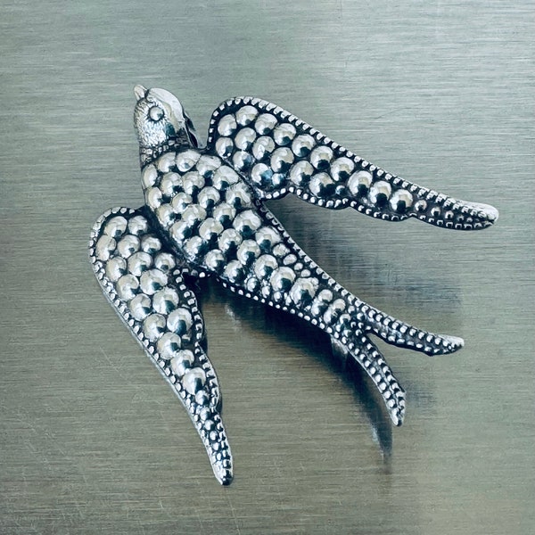 Swallow Brooch - Etsy