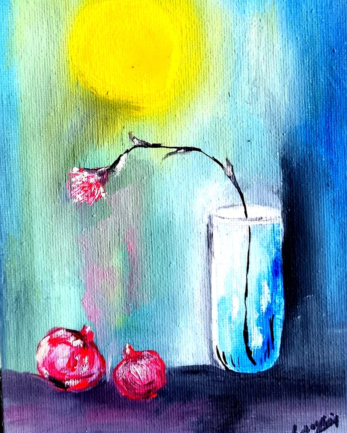 Blue Morning , Original Oil Painting - Etsy
