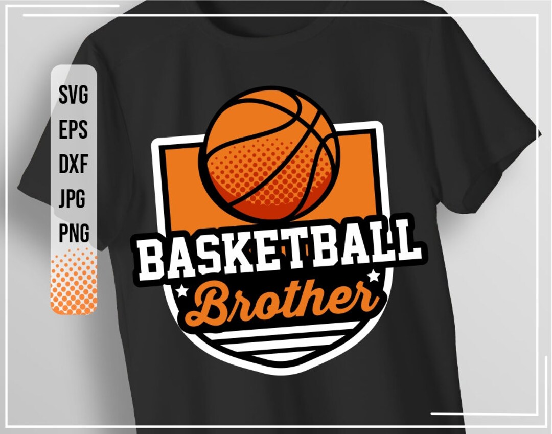 Basketball Brother SVG - Etsy