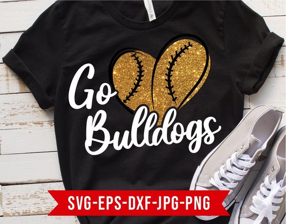 Go Bulldogs Svg Football SVG Cameo Cricut Mama | Etsy