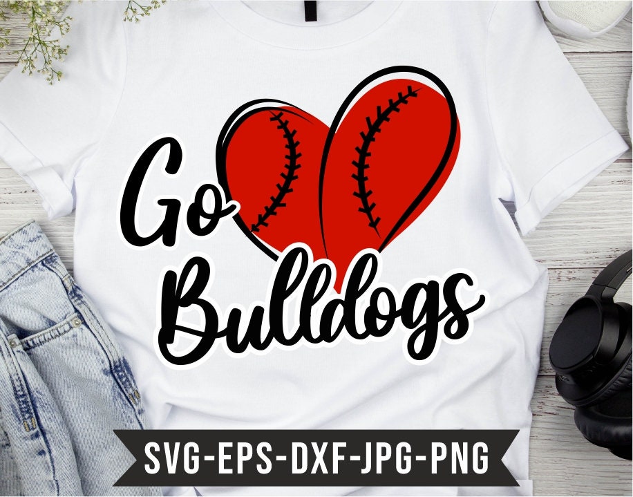 Go Bulldogs Svg Football SVG Cameo Cricut Mama | Etsy