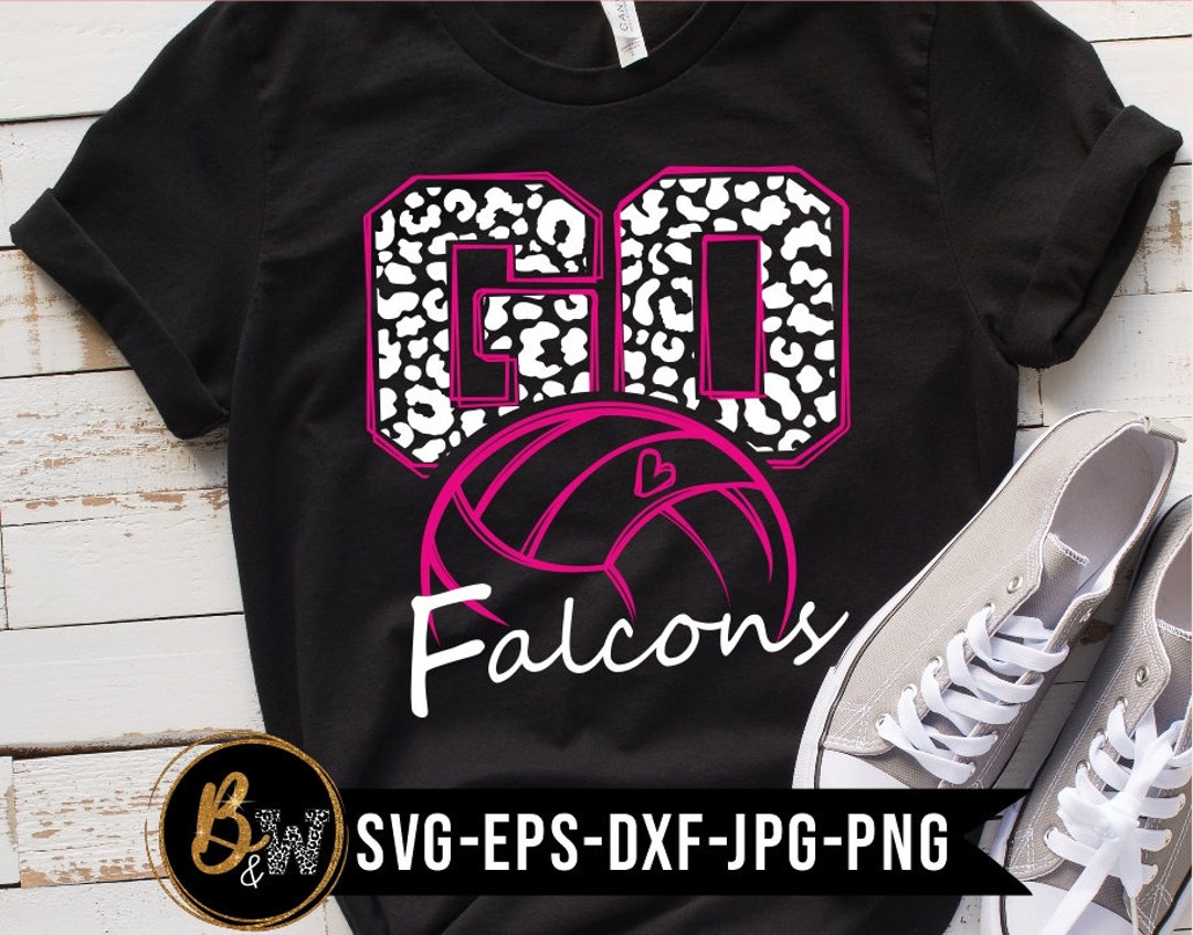Go Falcons Svg, Voleyball SVG, Cameo, Cricut, Mama Svg, Falcons Svg ...