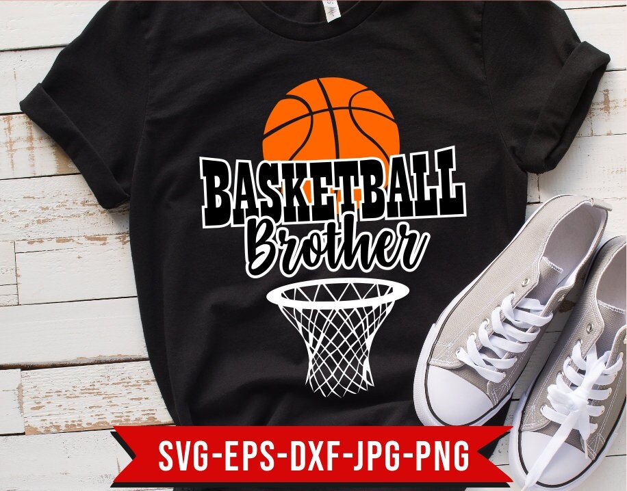 Basketball Brother SVG | Etsy