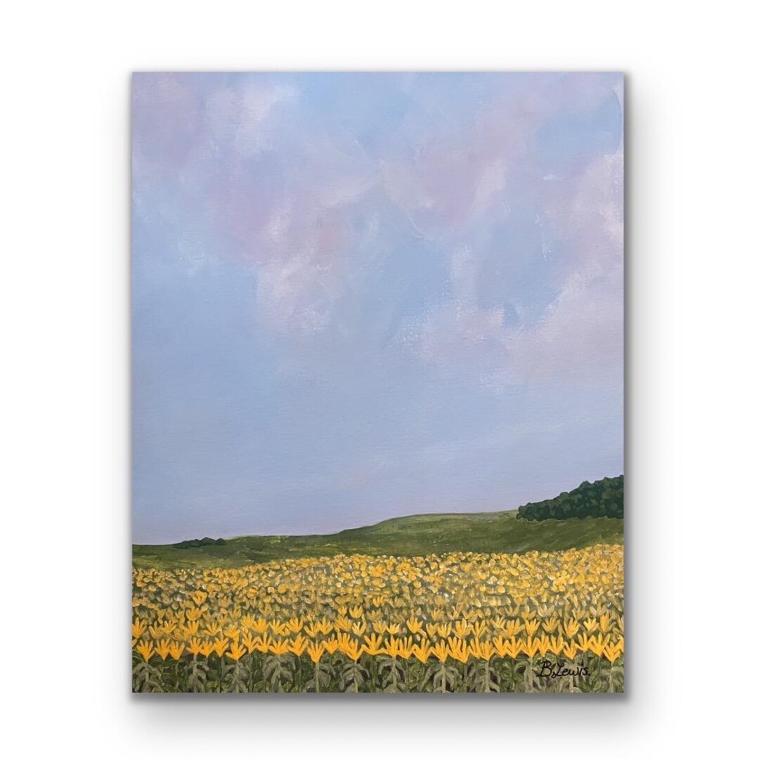 ORIGINAL “still, It Grows” Acrylic Painting on Thick Art Paper - Etsy