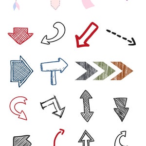 Arrow Digital Stickers Happy Sticker Pack Digital Planner Sticker ...