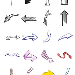 Arrow Digital Stickers Happy Sticker Pack Digital Planner Sticker ...