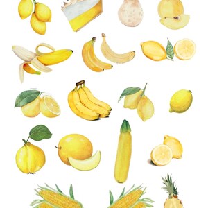 Vegetable & Fruit Digital Stickers Happy Sticker Pack Digital Planner ...