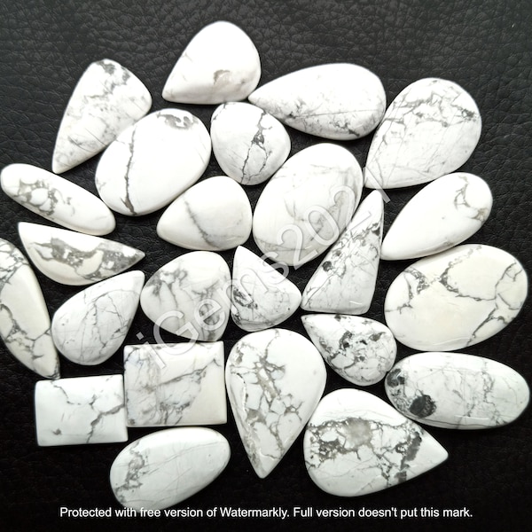 Howlite Cabochon - Etsy