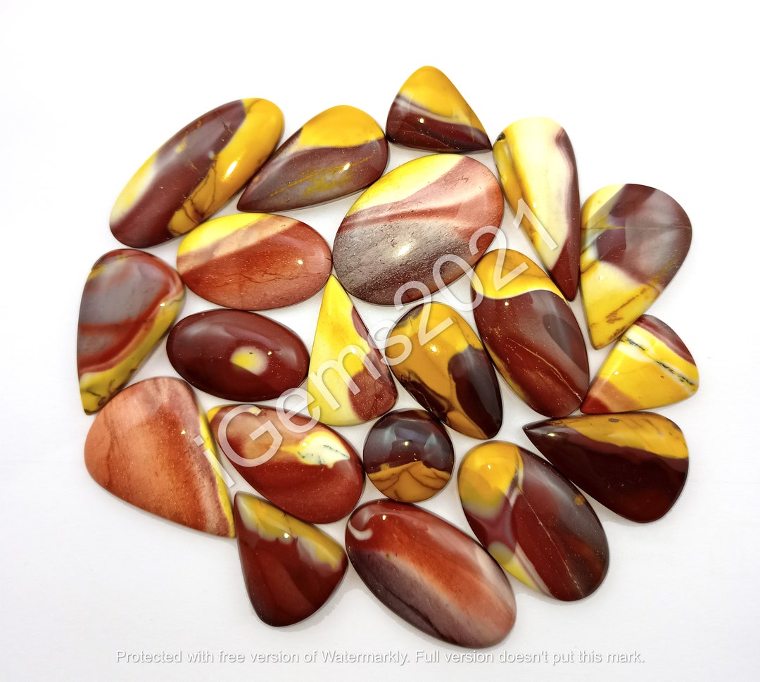 Natürlicher Mookait Edelstein Cabochon, Mookait Schmuck - AAA Mookait Edelstein - Mookait Jaspis ...