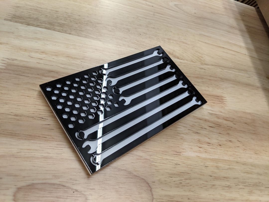 Mechanics Flag Emblem - Multiple Colors Available - Etsy