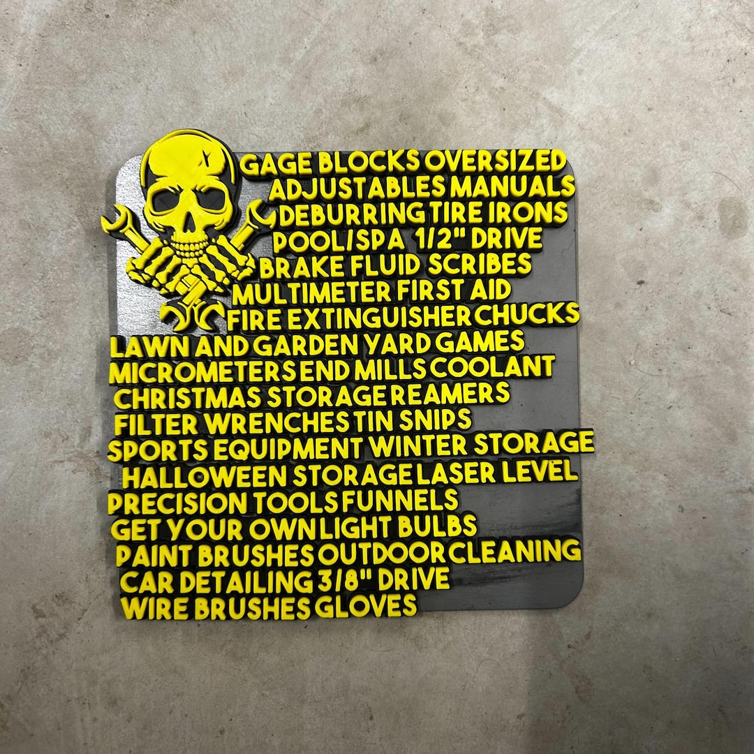 Bold Mini Toolbox Label Expansion Set #2 - 50pcs - Economy - Multiple ...