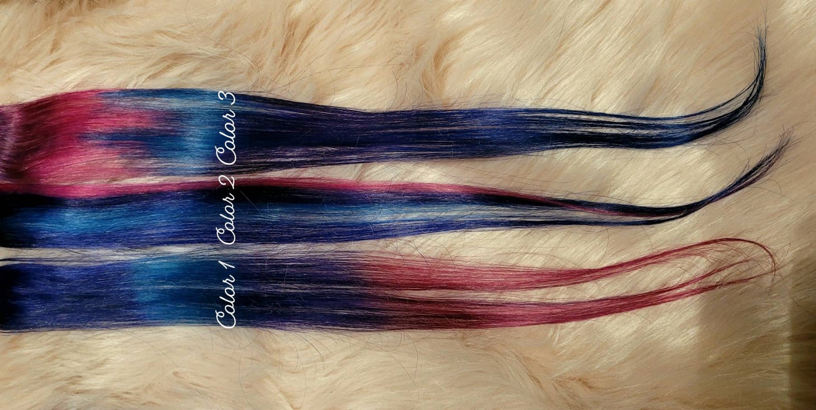 Precious Gem Rainbow Hair Extensions Clip Ins 14" - Etsy