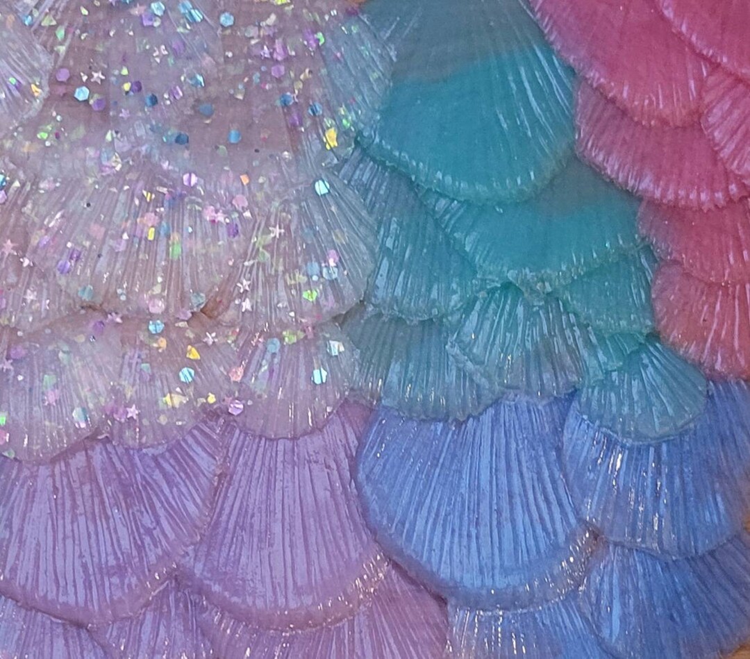 Silicone Mermaid Scales Medium Size - Etsy