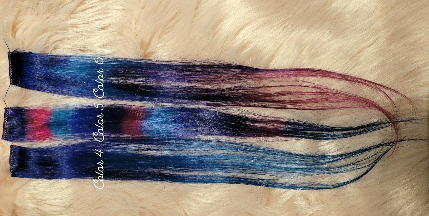 Precious Gem Rainbow Hair Extensions Clip Ins 18 - Etsy