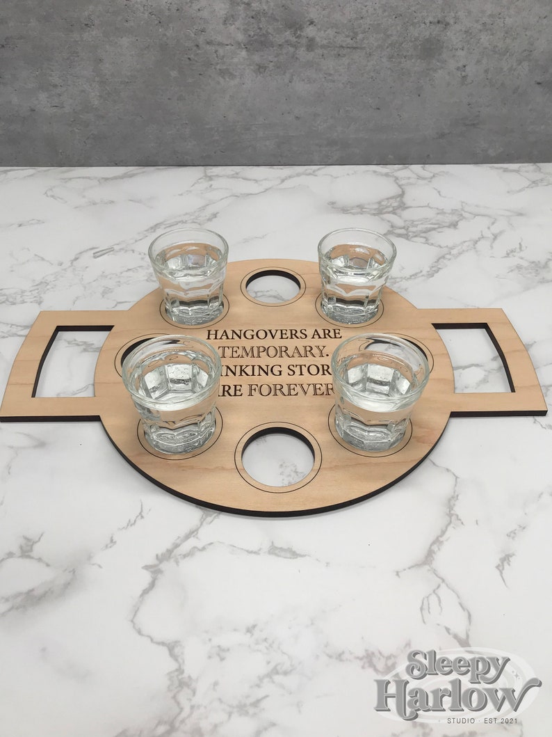 Shot Flight Tray Shots Shot Tray Flight Tray Wedding Gift - Etsy