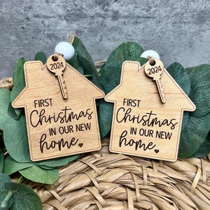 First Christmas in Our New Home 2025 Christmas Ornament | Laser ...