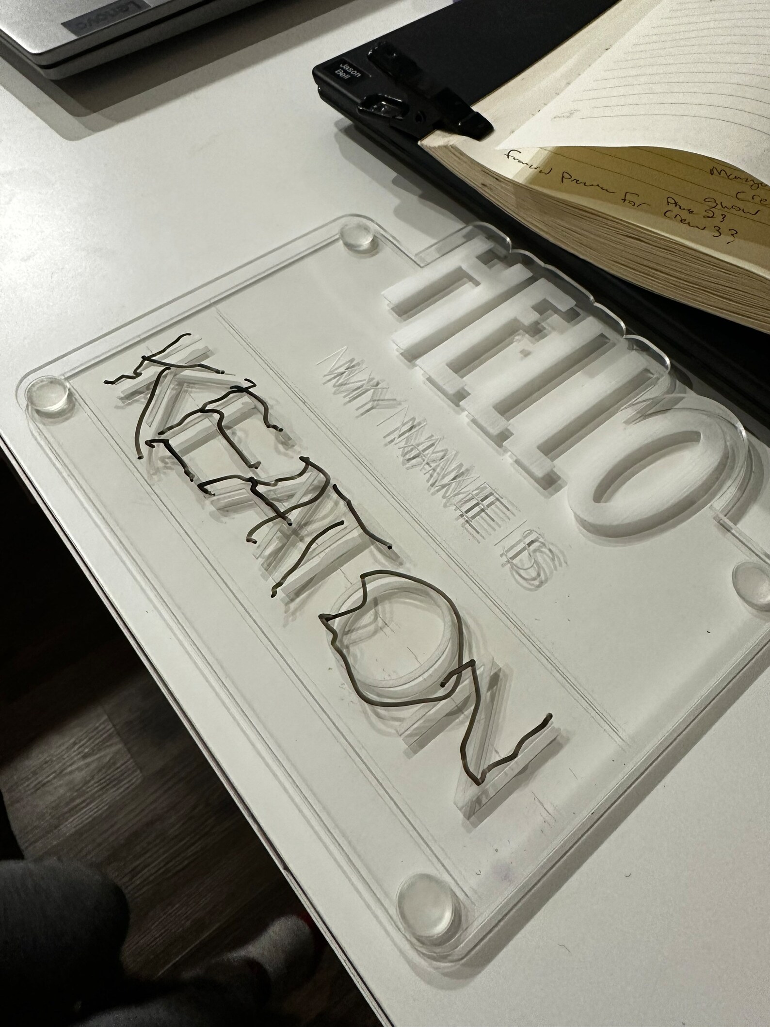 Personalized Name Tracing Board for Kids Bundle, Dry Erase Letter ...