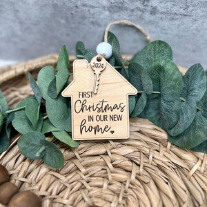 First Christmas in Our New Home 2025 Christmas Ornament | Laser ...
