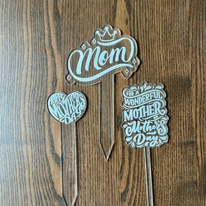 Mother’s Day Plant Stake, Plant Accessories, Indoor Plant Pot Décor ...