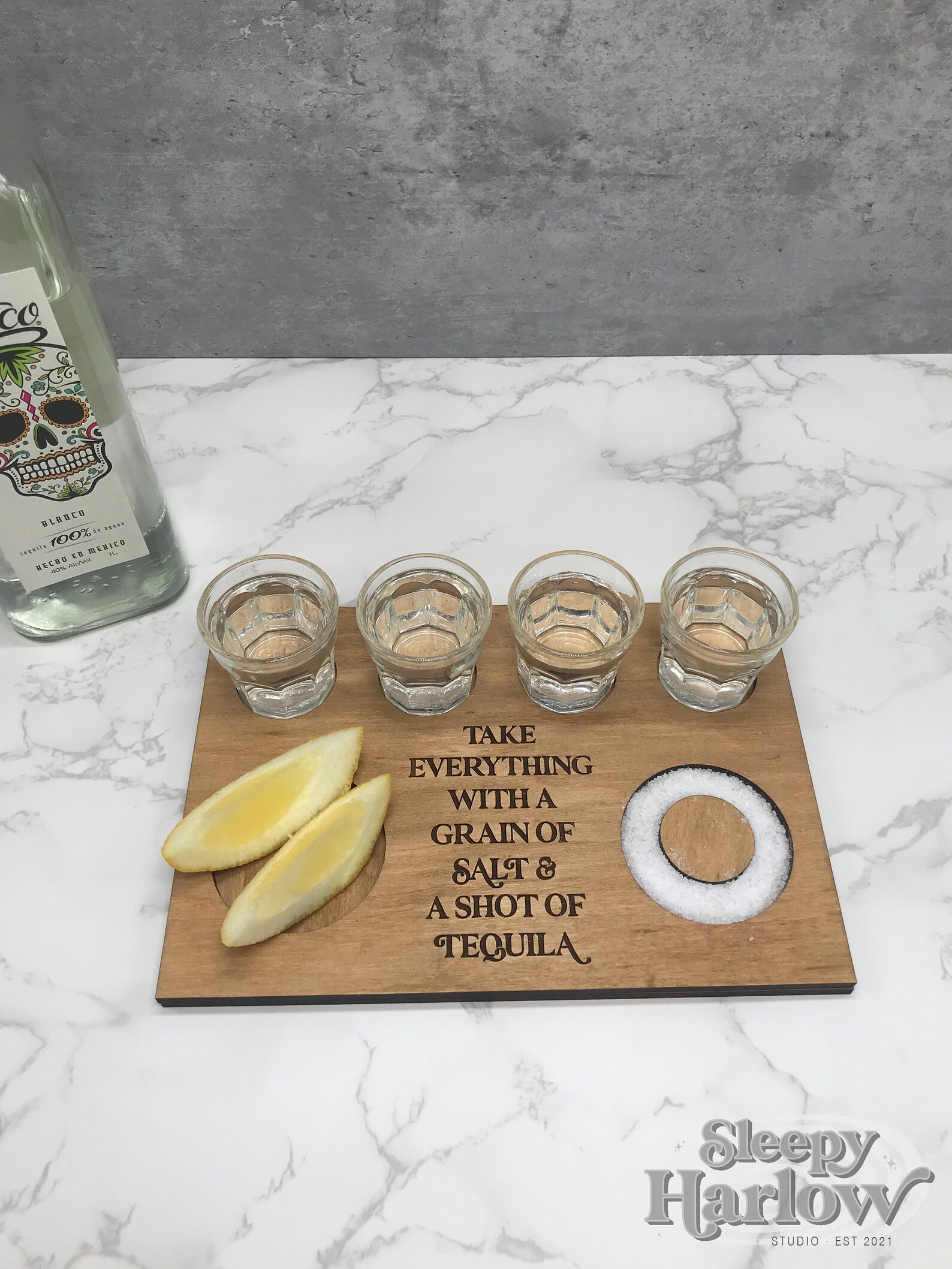 Tequila Shot Flight Tray Tequila Shots Shot Tray Flight - Etsy